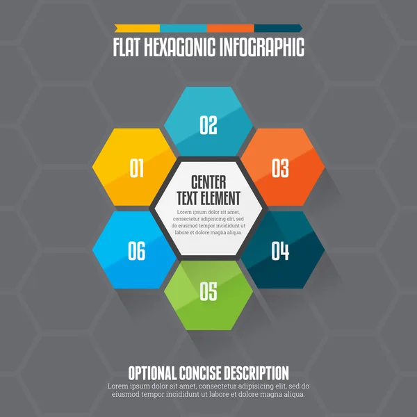 Hex Map Infographic — Stock Vector © herminutomo #53337289