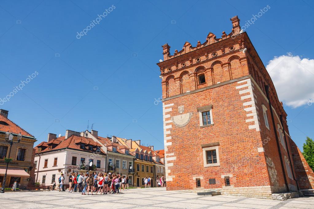 Sandomierz, Poland - MAY 23: Sandomierz is known for its Old Town ...