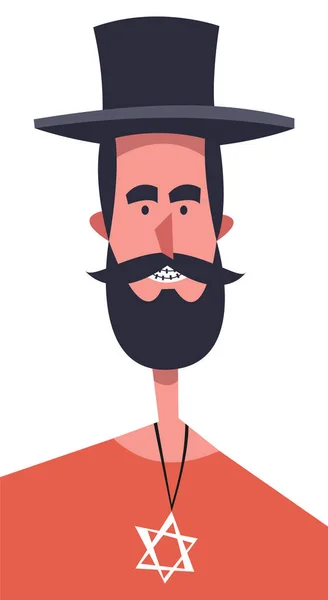 Judios dibujo animado imágenes de stock de arte vectorial | Depositphotos