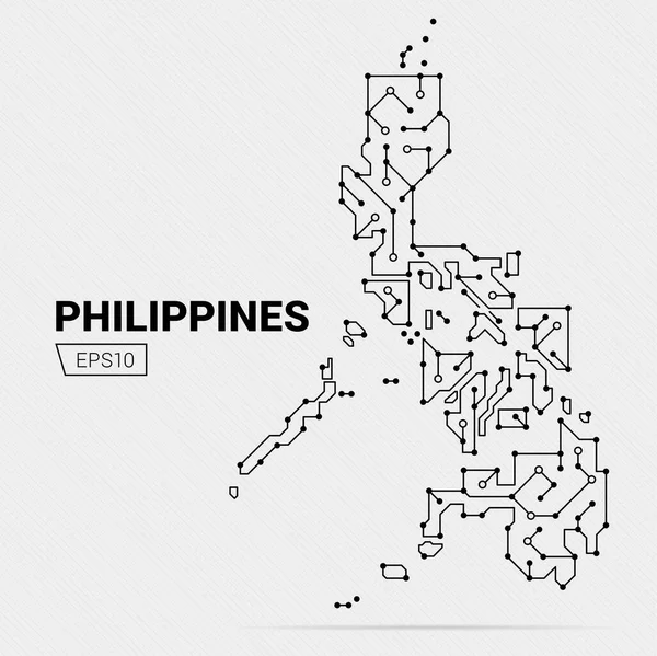 Doodle philippines map Vector Art Stock Images | Depositphotos