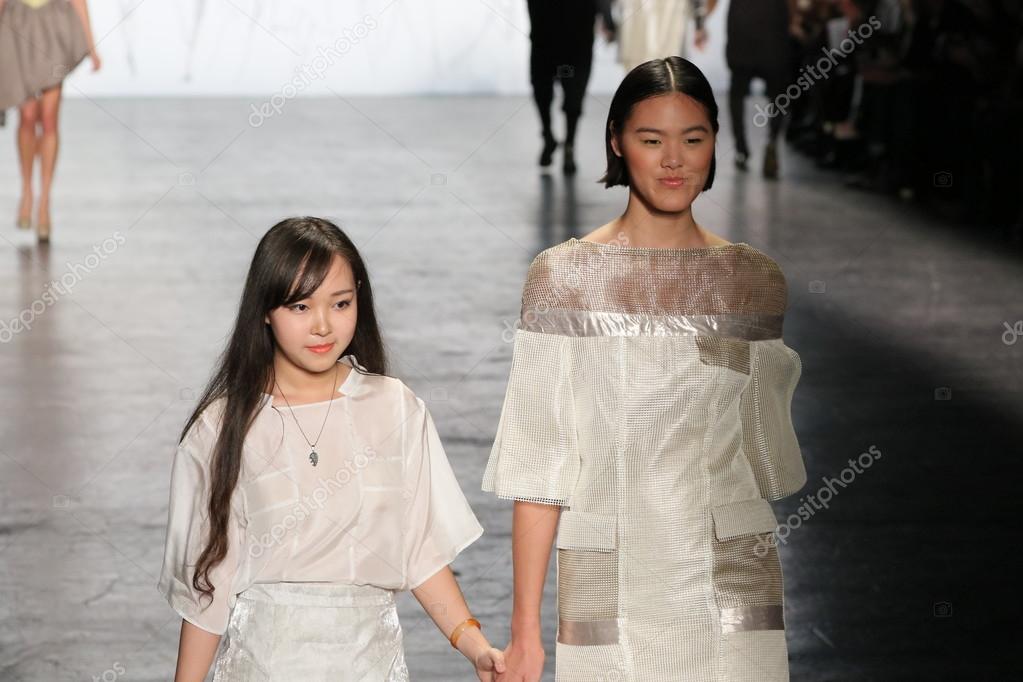 Designer Nhi Nguyen and model – Stock Editorial Photo © fashionstock ...