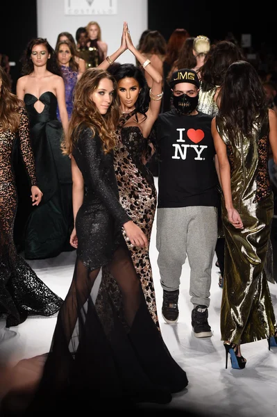 Models and Michael Costello at MTCostello Spring Summer 2015 ...