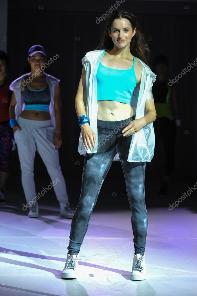 Runway during the Athleta Runway show — Stock Editorial Photo ...