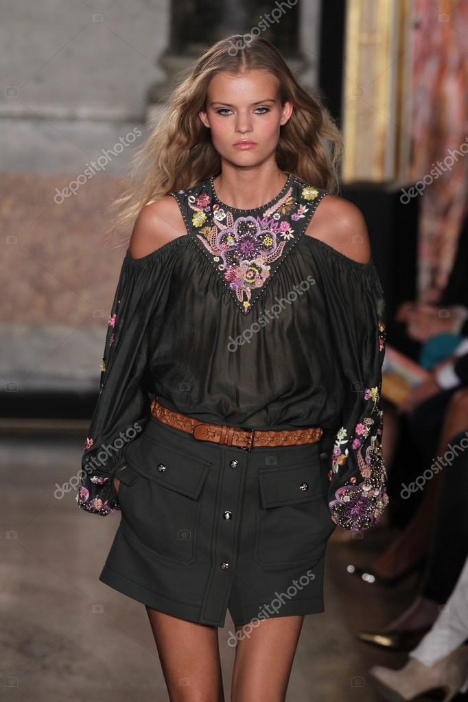 Emilio Pucci show as a part of Milan Fashion Week — Stock Editorial ...