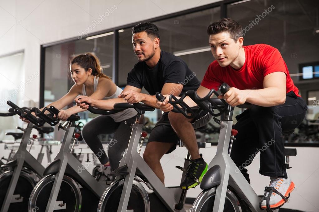 People doing some cardio Stock Photo by ©tonodiaz 101441964