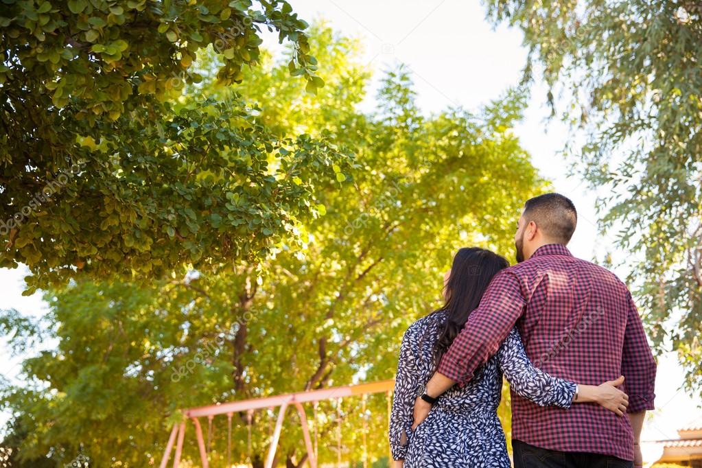 Couple holding each other — Stock Photo © tonodiaz #65239057
