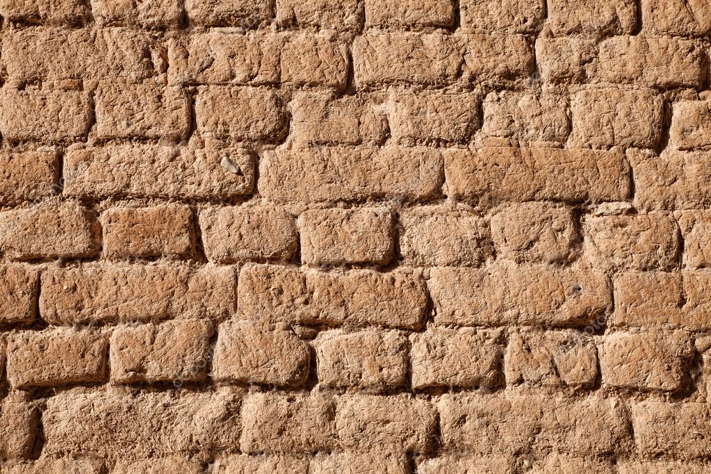 Adobe brick wall detail — Stock Photo © Demachy #55101381