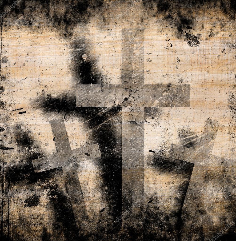 Crosses on abstract background Stock Photo by ©merrydolla 65609119