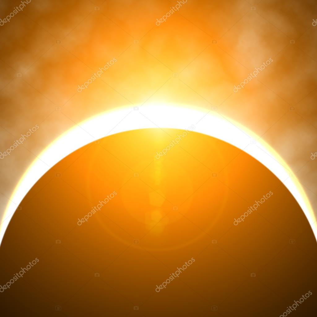 Beautiful solar eclipse — Stock Photo © merrydolla #69043009