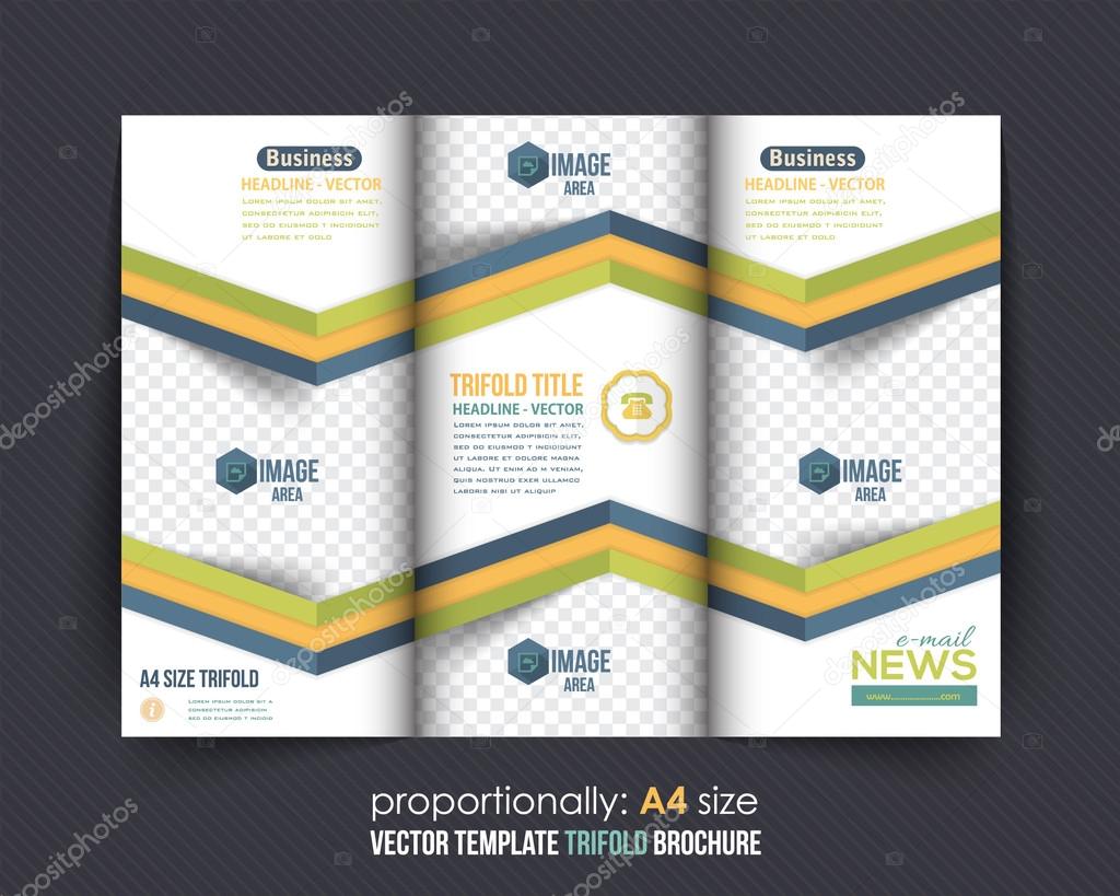 Multipurpose Tri-fold Brochure Design, Catalog Vector Template Stock ...