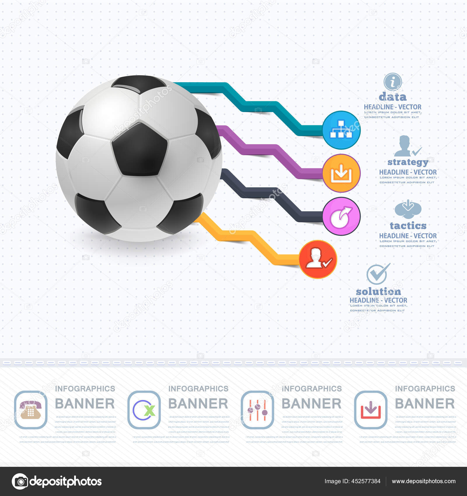 Sport Infographic Vector Illustration Background 스톡 벡터 - ©VectorWeb ...