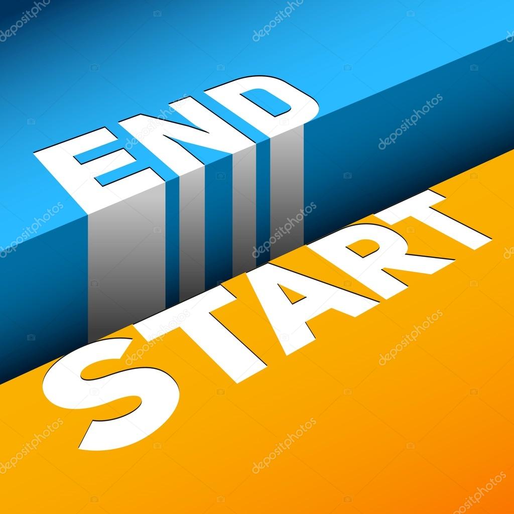 End and Start symbol — 스톡 벡터 © matju78 #74159679