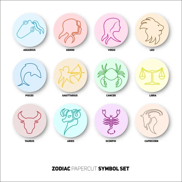 2,175 Zodiac horoscoop teken pictogrammen Vector Images | Depositphotos