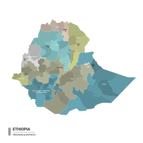 Rwanda Higt Detailed Map Subdivisions Administrative Map Rwanda ...