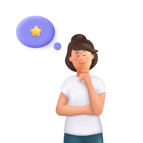 16,554 Woman think Vector Images | Depositphotos