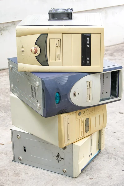 Vintage computer stack Stock Photos, Royalty Free Vintage computer ...