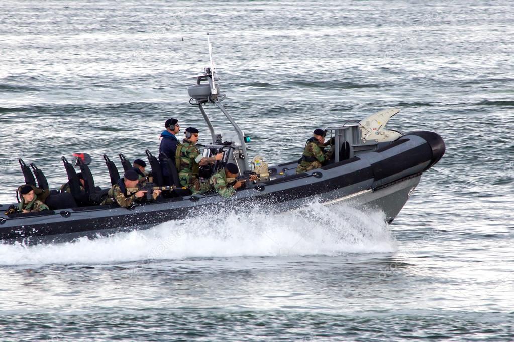 Marines speedboat — Stock Editorial Photo © Foto-VDW #71399729