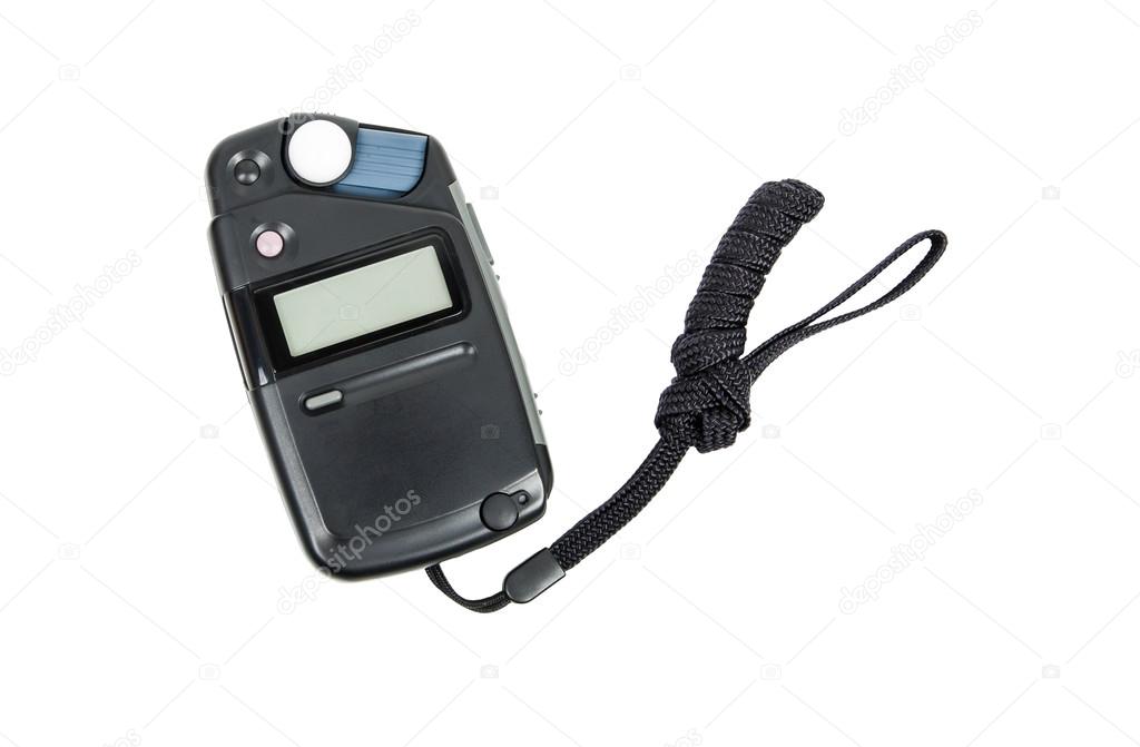 Flash meter on white. — Stock Photo © red_hayabusa #84147570