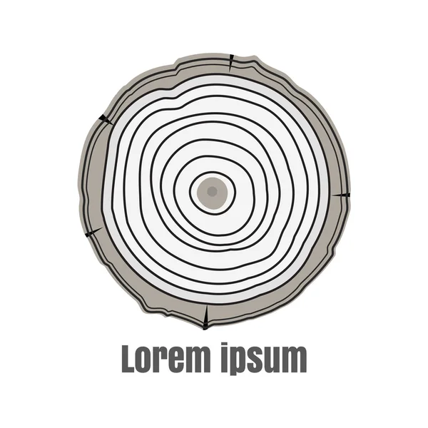 Tree ring logo Vector Art Stock Images | Depositphotos