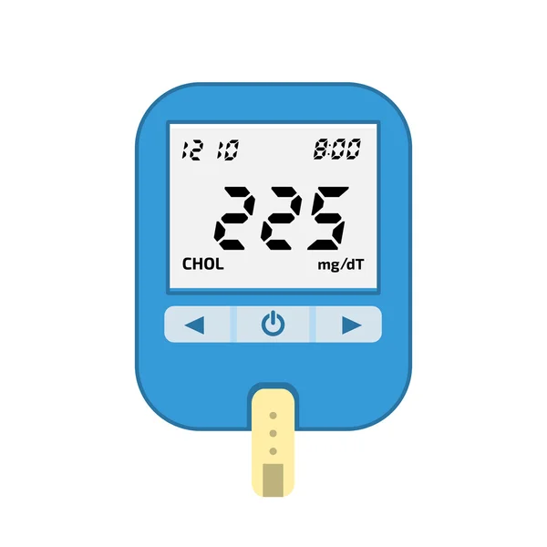 Cholesterol meter icon — Stock Vector © AnSim #161670158
