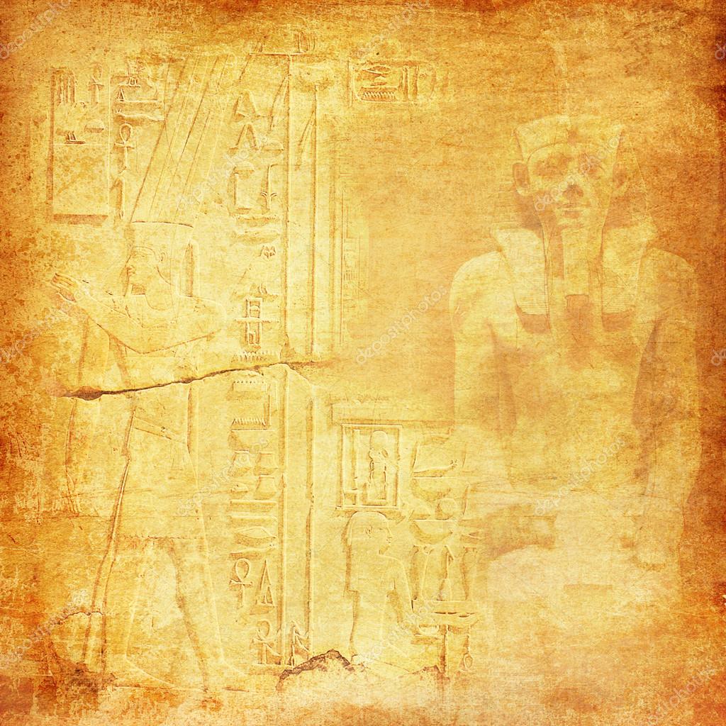 Ancient Egyptian Papyrus Background