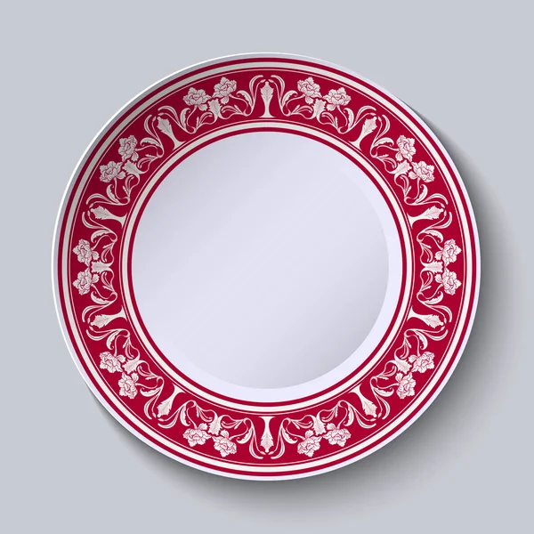 Ceramic plate Vector Art Stock Images | Depositphotos