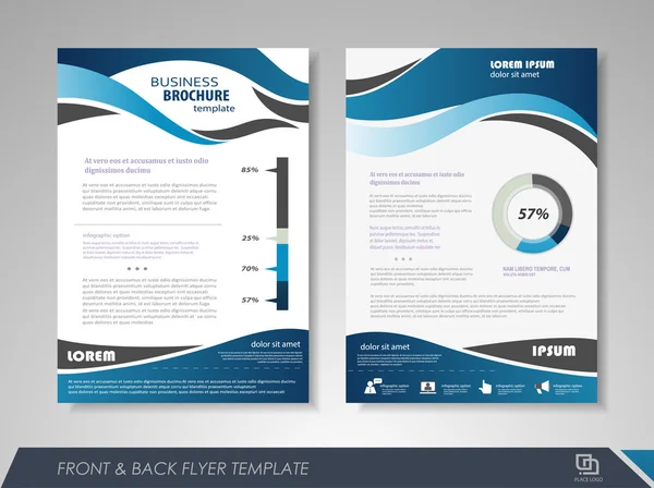 Brochure layout design Stock Vector Image by ©stekloduv #119369642