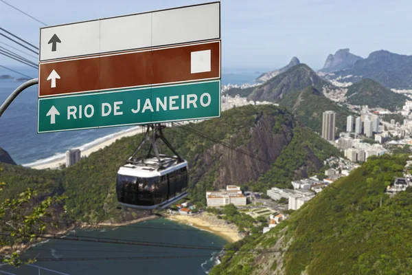 Rio de Janeiro road sign — Stock Photo © rocharibeiro #98739708