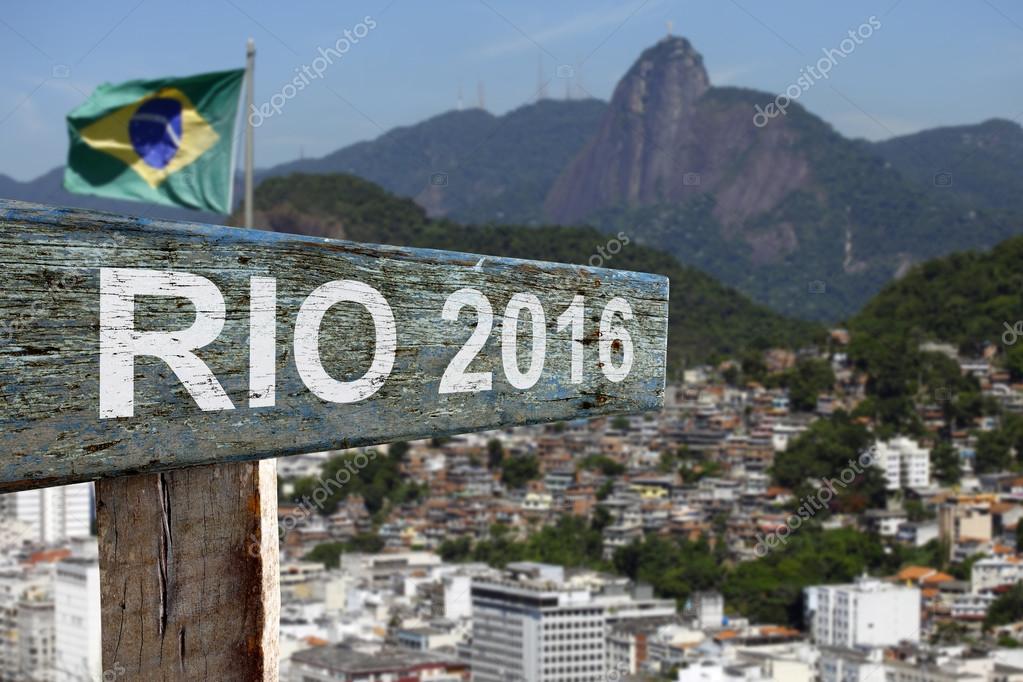 Rio de Janeiro road sign — Stock Photo © rocharibeiro #98739708
