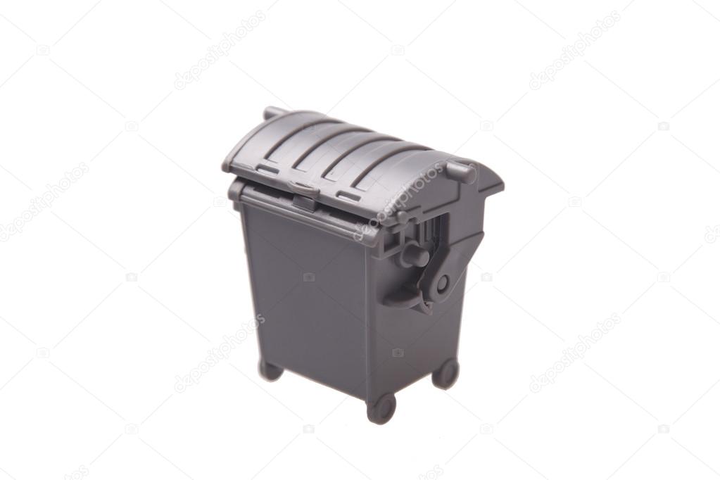 A large gray recycling bin Stock Photo by ©maksimka3738 54268797