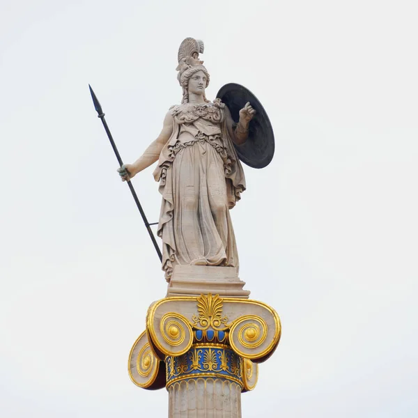 Athena statue, the goddess of wisdom and philosophy Stock Photo by ...