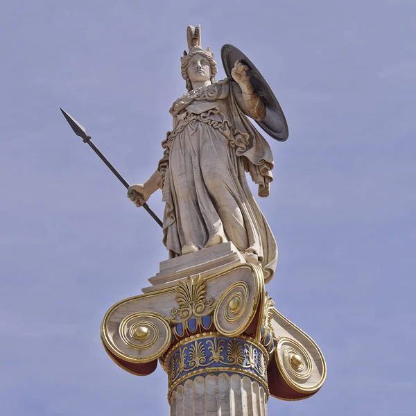 Athena statue, the goddess of wisdom and philosophy Stock Photo by ...