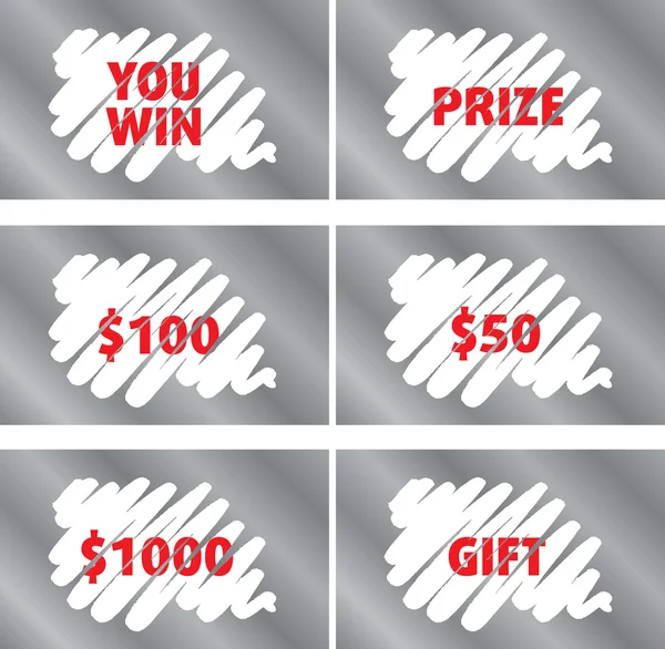 10,815 Scratch card vector Vector Images | Depositphotos
