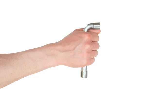 Mão com chave inglesa fotos de stock, imágenes de Mão com chave inglesa ...