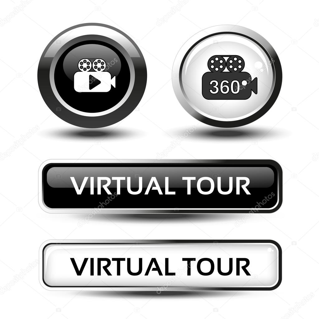 Symbols for virtual tour Stock Vector Image by ©Rena_Design #124410972