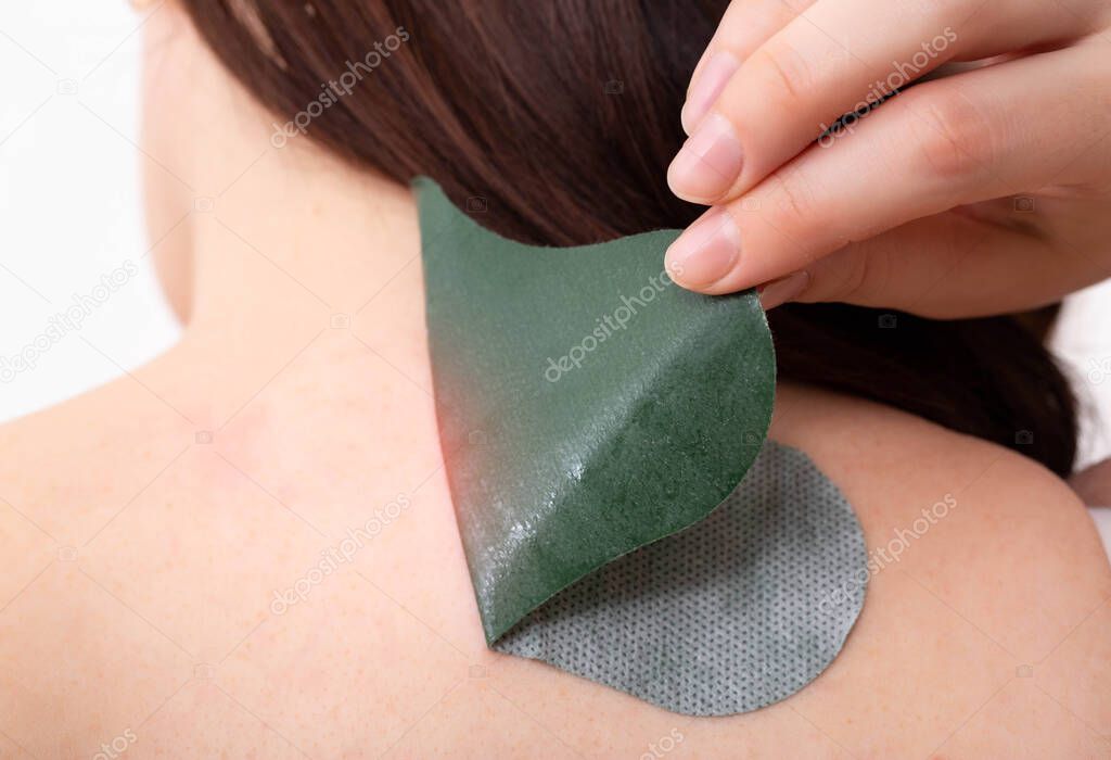 Yeso herbario médico antiinflamatorio para el tratamiento de espasmos y ...