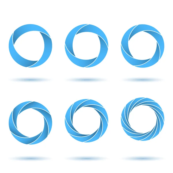 Segmented circle — Stock Vector © logos2012 #84955446