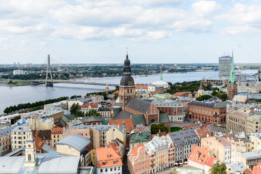 Architecture of Riga, Latvia – Stock Editorial Photo © Siempreverde ...