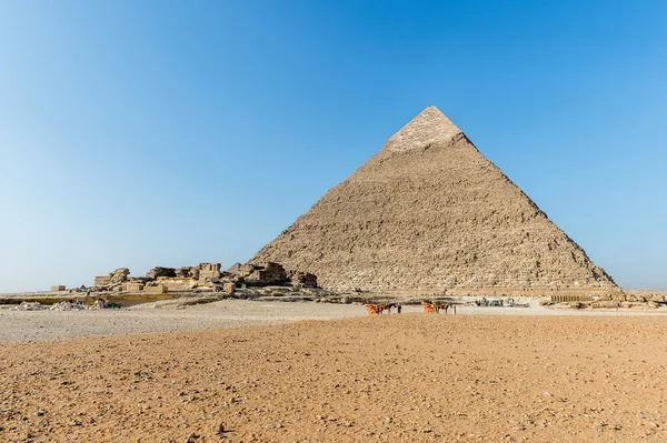 Giza Necropolis, Giza Plateau, Egypt. UNESCO World Heritage - Stock ...