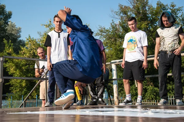 Artist break dance, - Stock Image - Everypixel