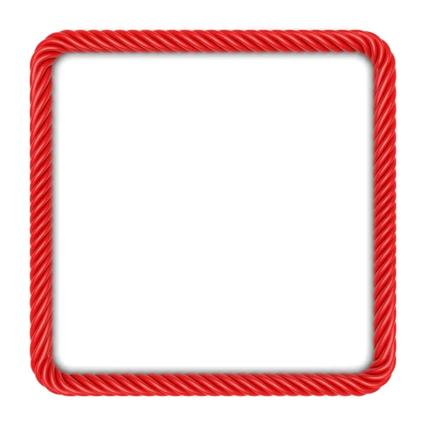 Square rope frame — Stock Photo © Shtanzman #11557964