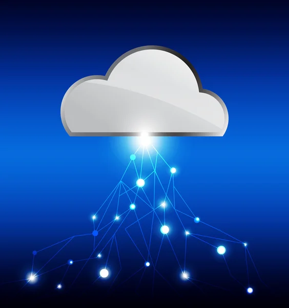 Hi - speed cloud computing technology — Stock Vector © fotographic1980 ...