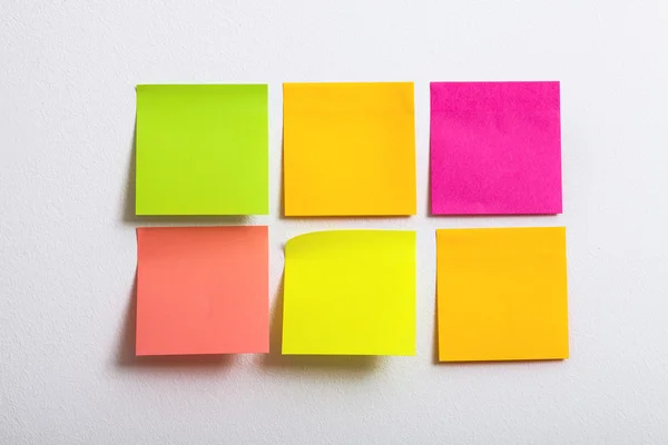 Collection of colorful post it paper note isolated Stock Photo by ...