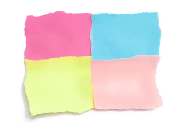 Collection of colorful post it paper note isolated Stock Photo by ...