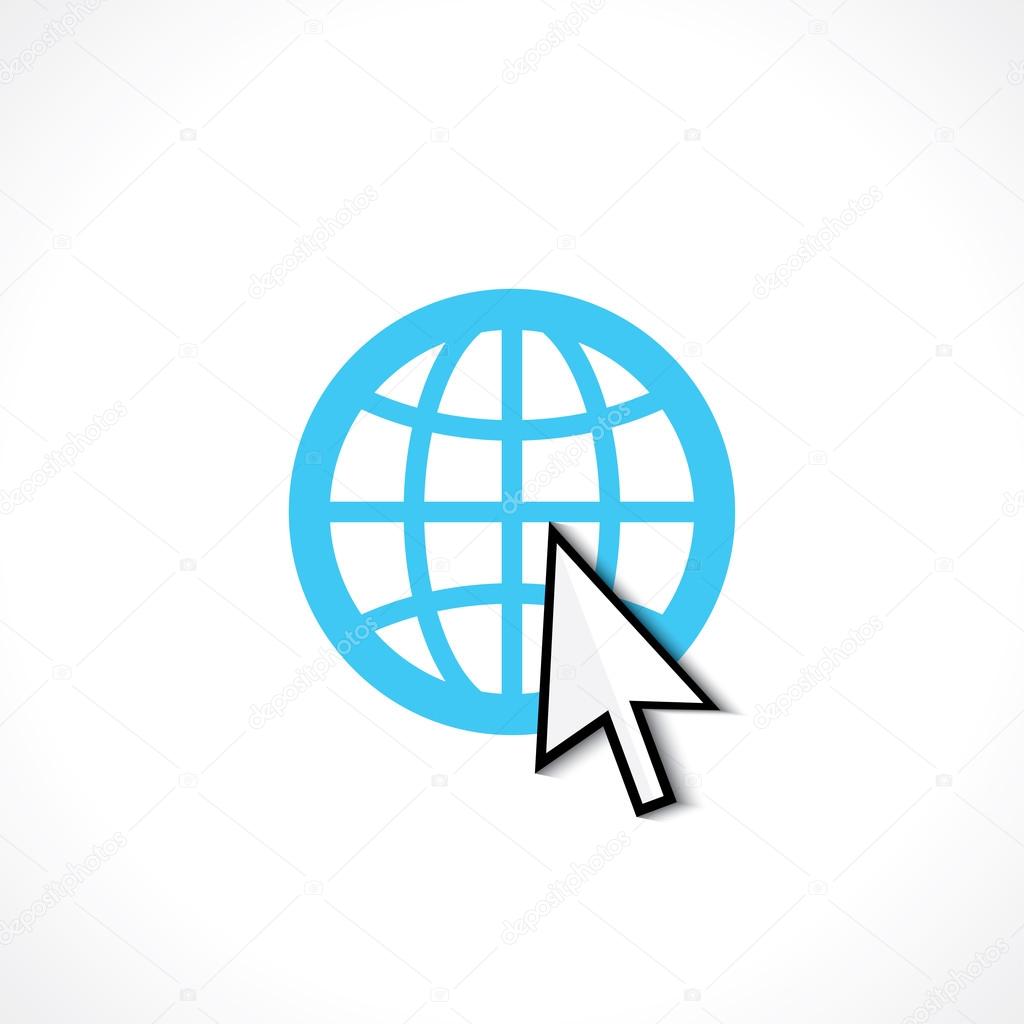 Go to internet Stock Vector Image by ©Vilisov #119937716