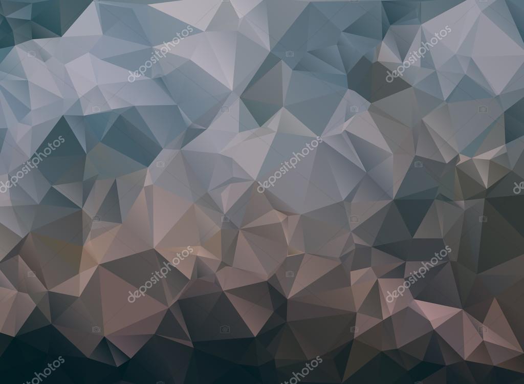 Dark abstract background polygon Stock Vector Image by ©PavelTalashov ...