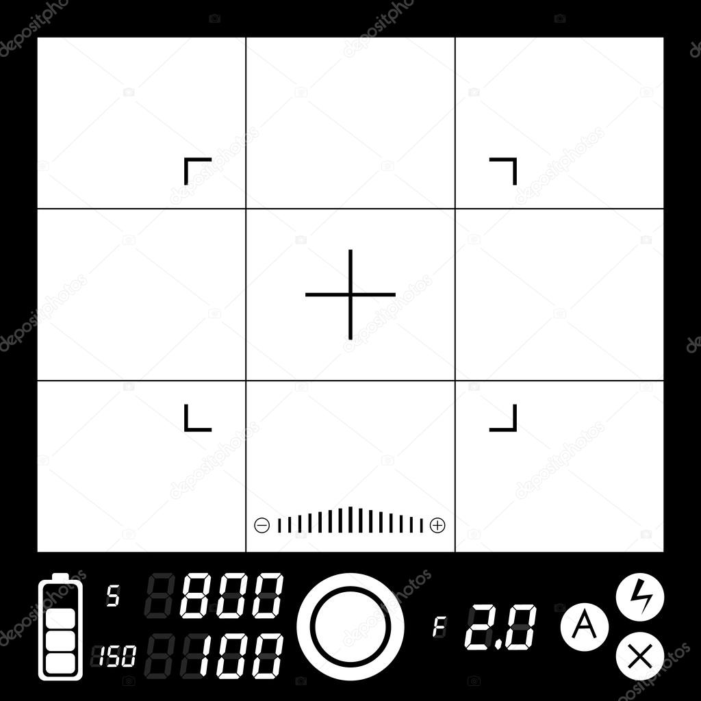 Camera viewfinder Stock Vector Image by ©PavelTalashov #53537983