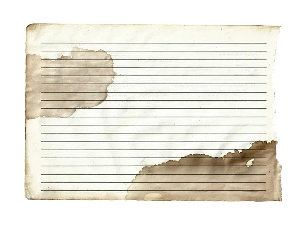 Old Vintage Note Paper, Blank Sheet — Stock Vector © zsoltercsei #11388634