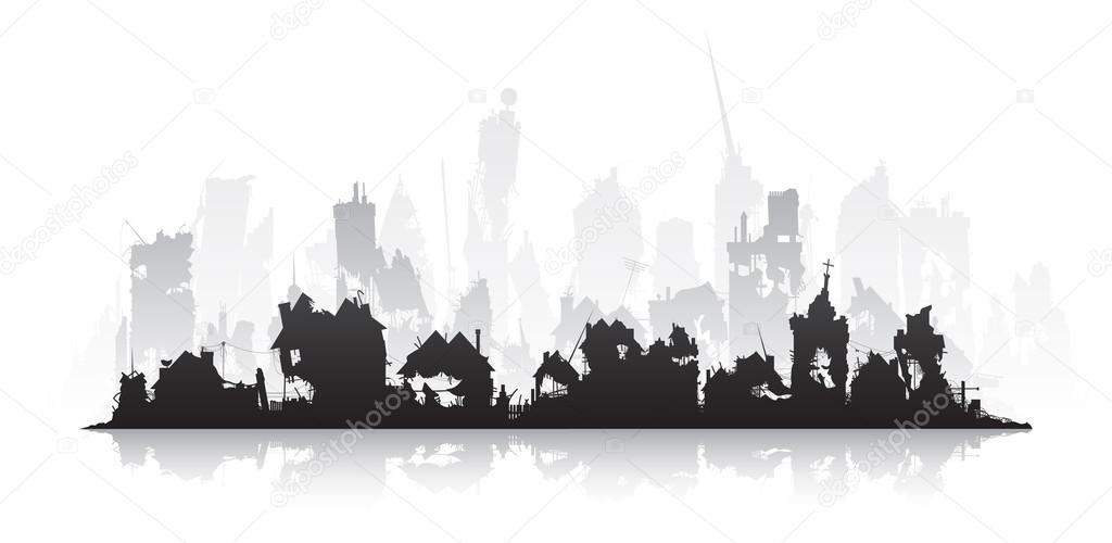 Ghost town Stock Vector Image by ©PavelTalashov #86106508