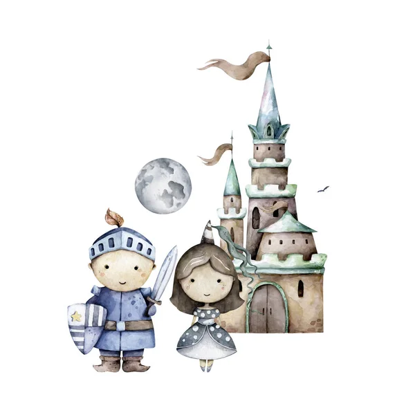 Brave Knight Protects Princess Dragon Stock Photo by ©arthouze 442040910